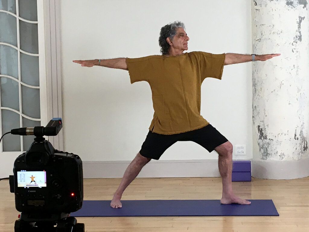 Yoga Demonstration with Deepak Chopra - BC STUDIO - Green Screen NYC